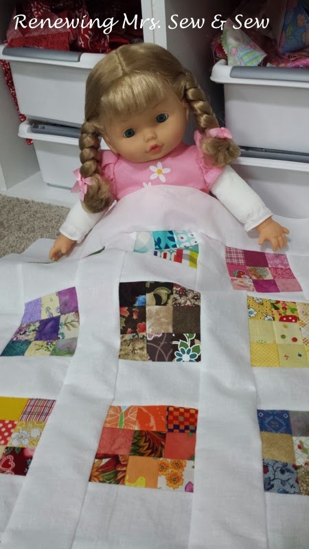 Renewing Mrs. Sew & Sew: Baby Doll Quilt and WINNERS!