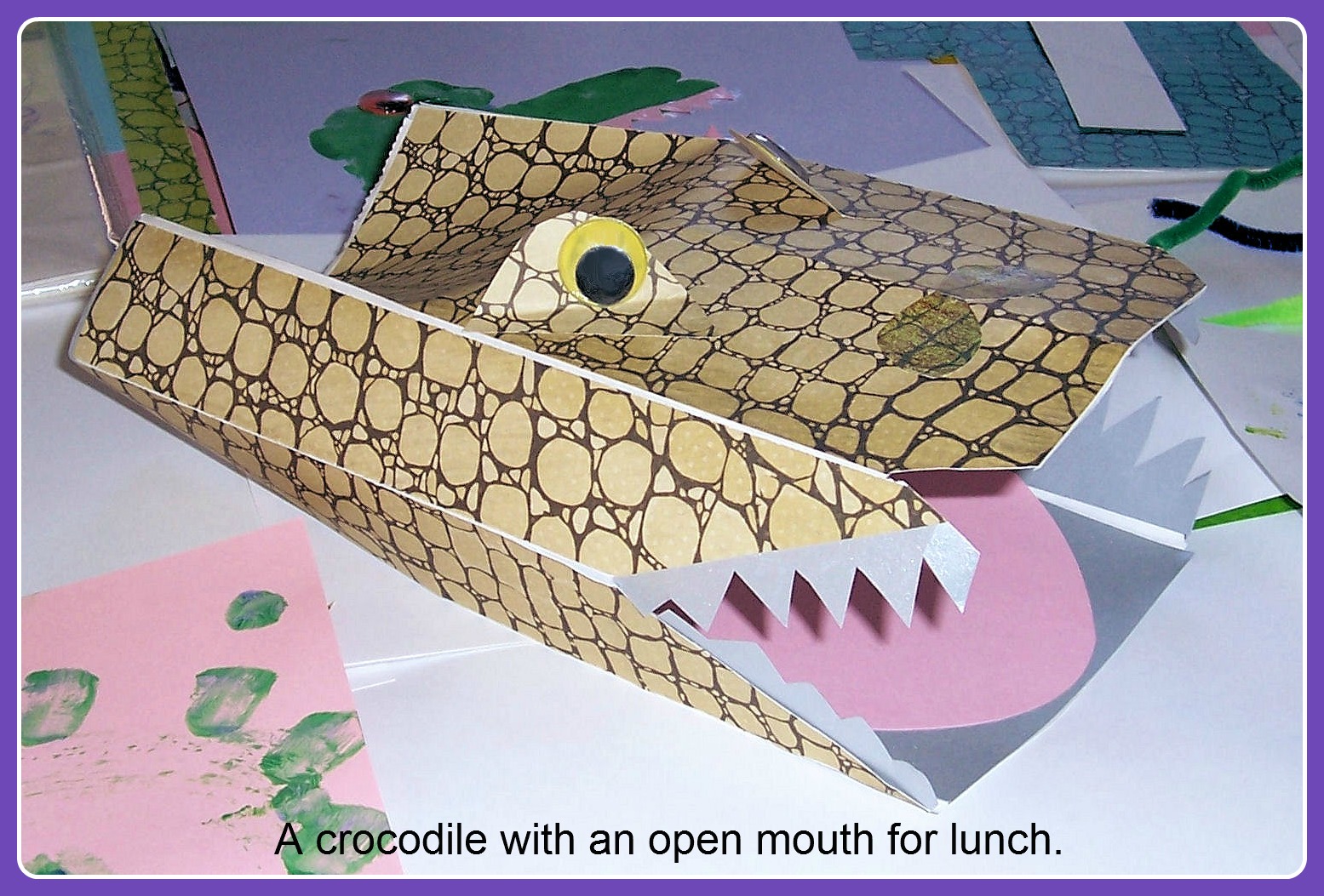 An Obsessed Analyst: Crafting Crocodiles for the Child