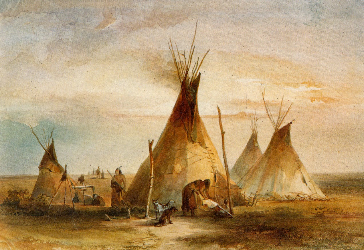 Western-blog: A tipi