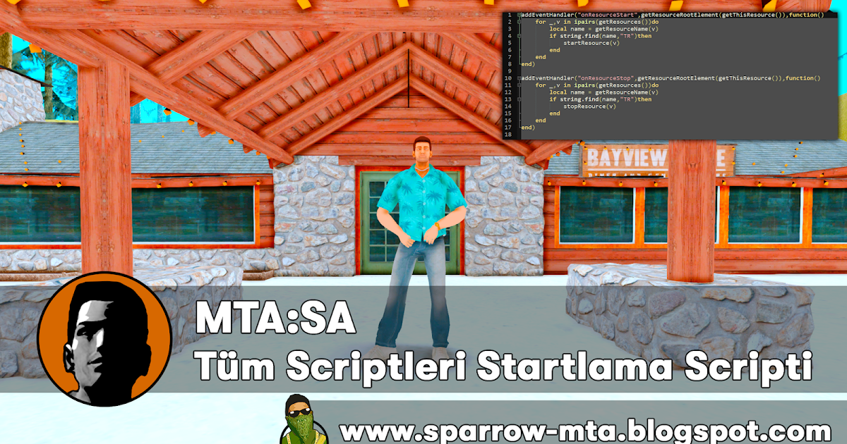 MTA SA Tüm Scriptleri Startlama Scripti
