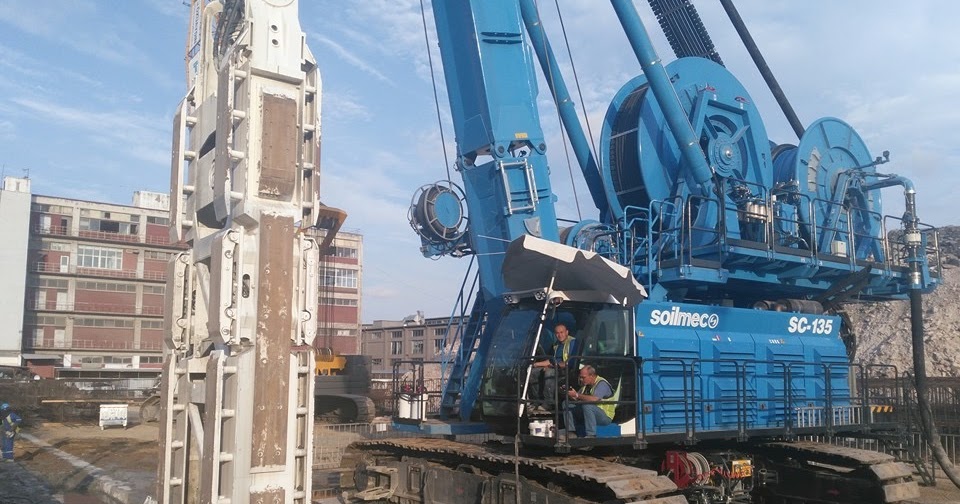Soilmec SC-135 HD Tiger Frezer /Hydromill at GalataPort Project,Turkey