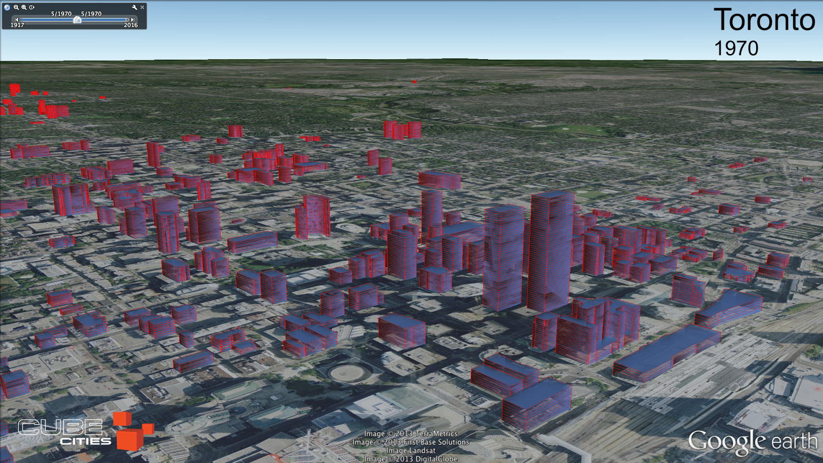 Cube Cities Blog: Toronto Growth Animation (1834-2013)