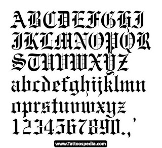 A' dan Z ye Harf Dövme Modelleri Harf Dövme Stilleri - Tarot Arbak