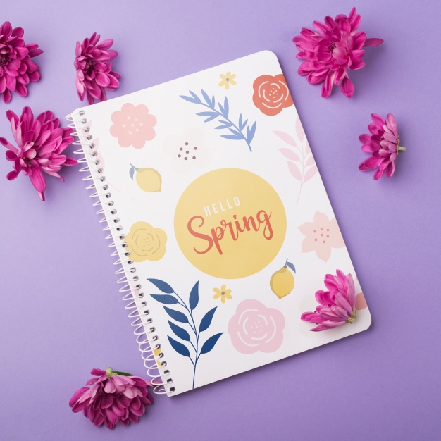 450+ Best Notebook Mockup Templates | Free & Premium
