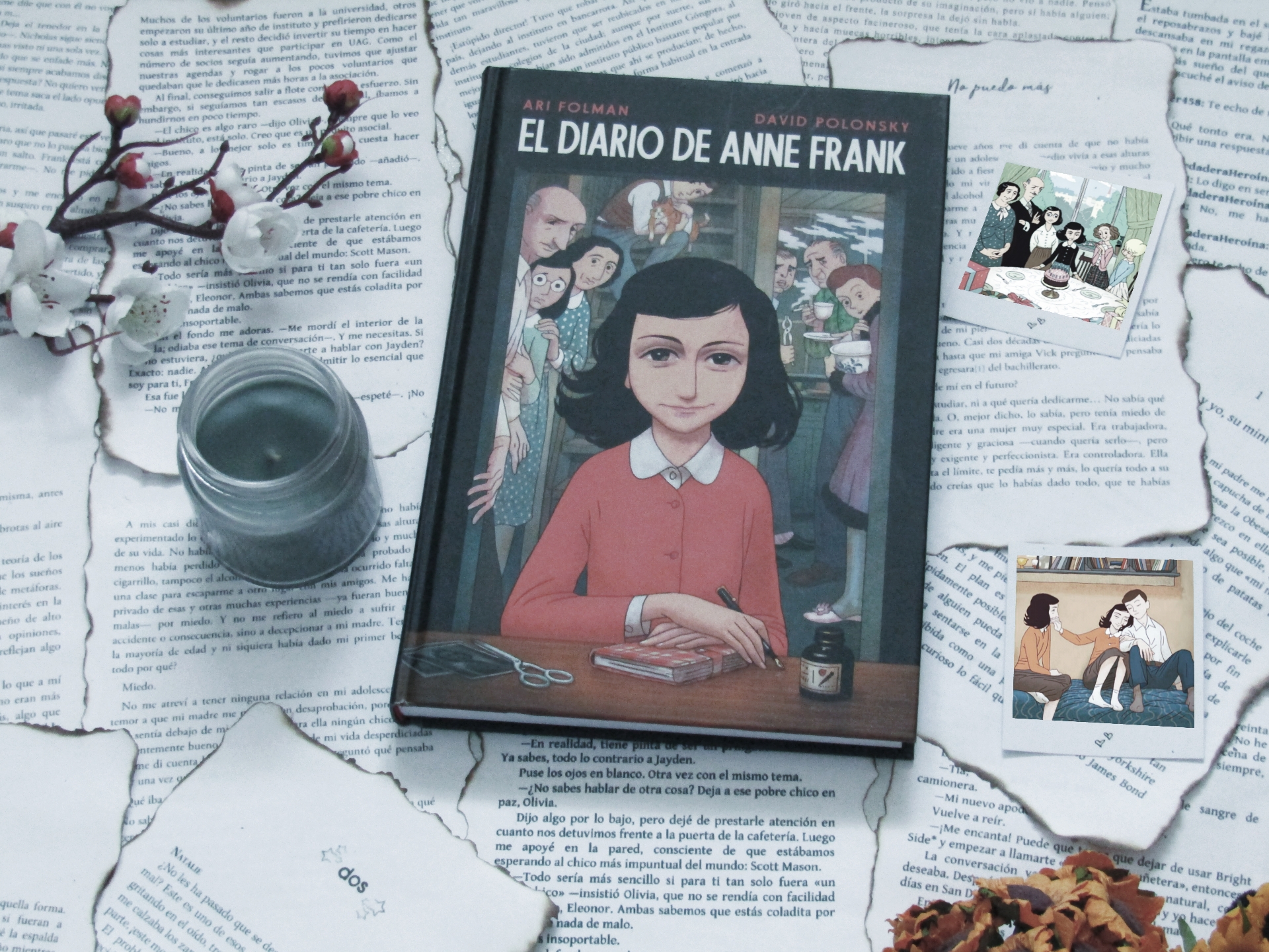 Reseña: El Diario de Anne Frank de David Polonsky y Ari Folman | Alice ...