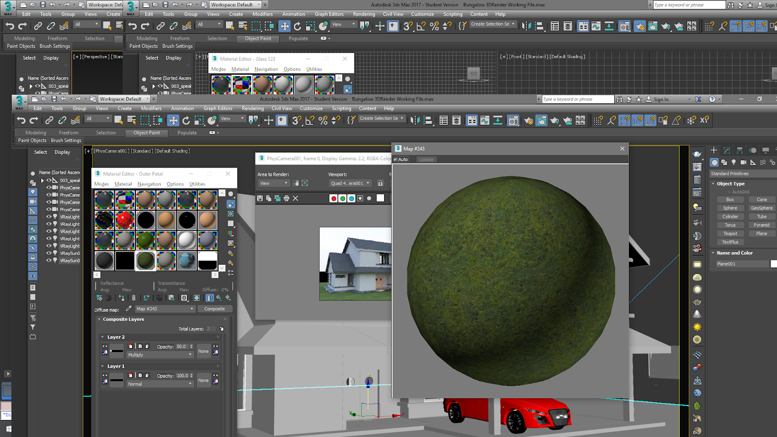 PROJECT 2 : EXTERIOR AND INTERIOR RENDERING (3DS MAX)