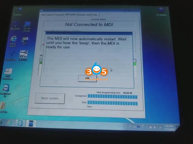 How to update MDI2 Firmware via GM MDI Manager? - OBD2 Diagnostic Tools