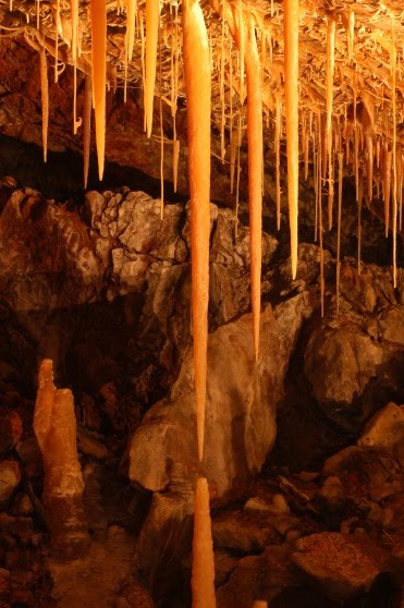 Geography 12 Rocks: stalactite