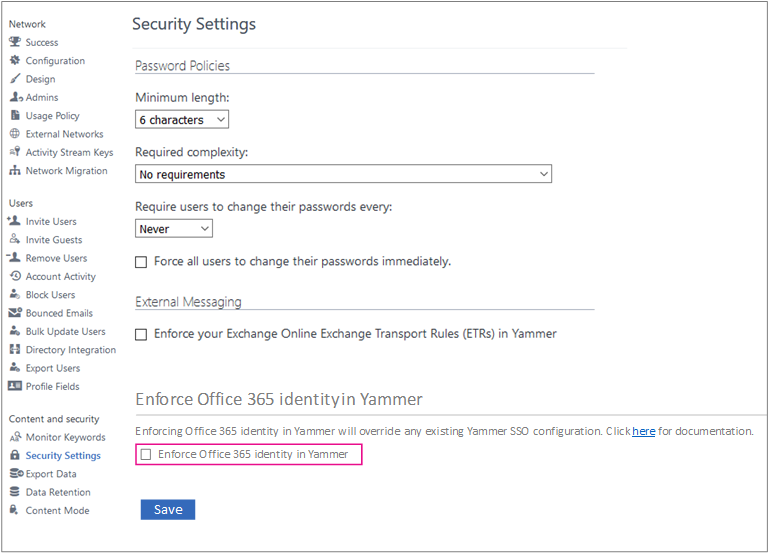 Mew's Tips : Introducing Office 365 Identity in Yammer