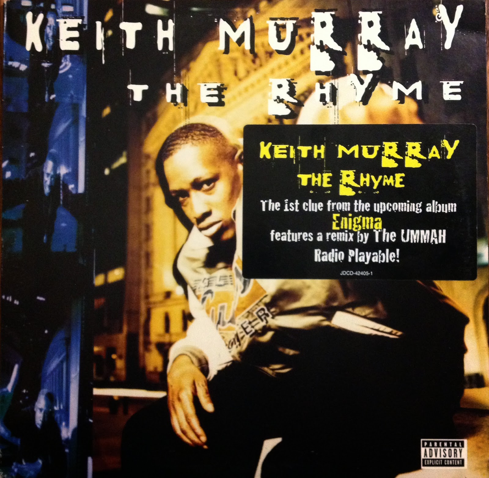 Long Island Rap Records: Keith Murray - The Rhyme 12" Promo