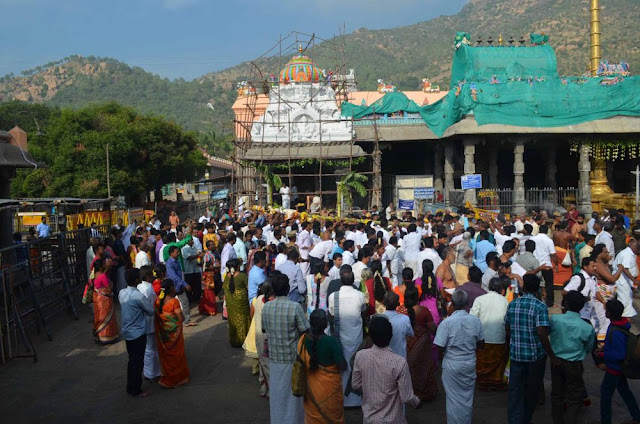 February 6, 2017 Mahakumbhabhishekam at Arunachaleswarar Temple ...