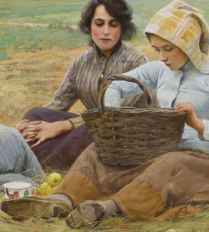 Charles SPRAGUE PEARCE (1851-1914) Part.2 | Catherine La Rose ~ The ...