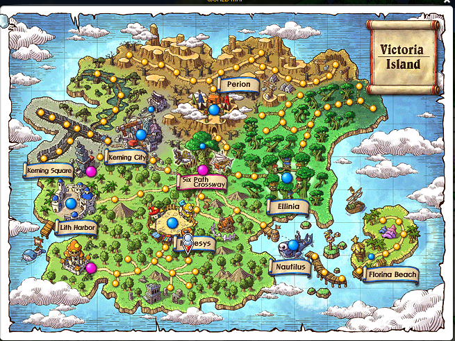 Gamers Guide For Games: First Guide. Maplesea And AuraSea Guide Level 0-50