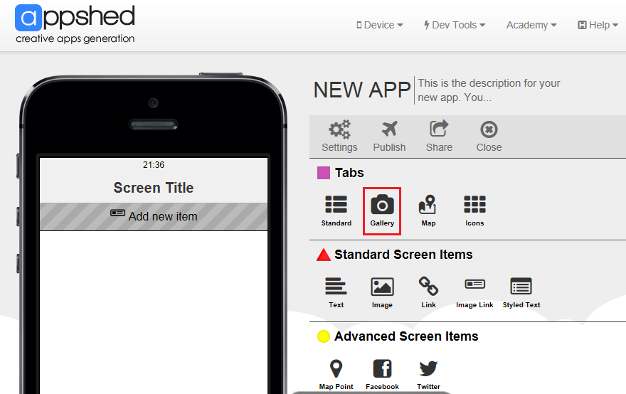 Miss Squires' Blog: AppShed Tutorial - Gallery