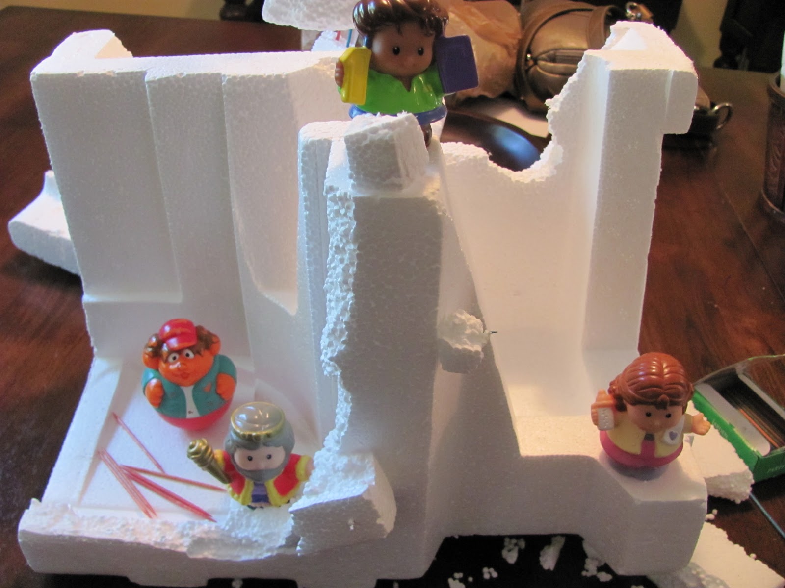 The Chocolate Muffin Tree: Recycled Styrofoam Sculptures