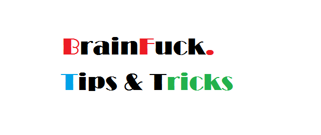 Tricks In Brainfuck