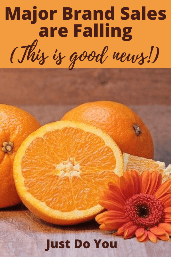 Why Major Brand's Sales are Falling - It's Good News!