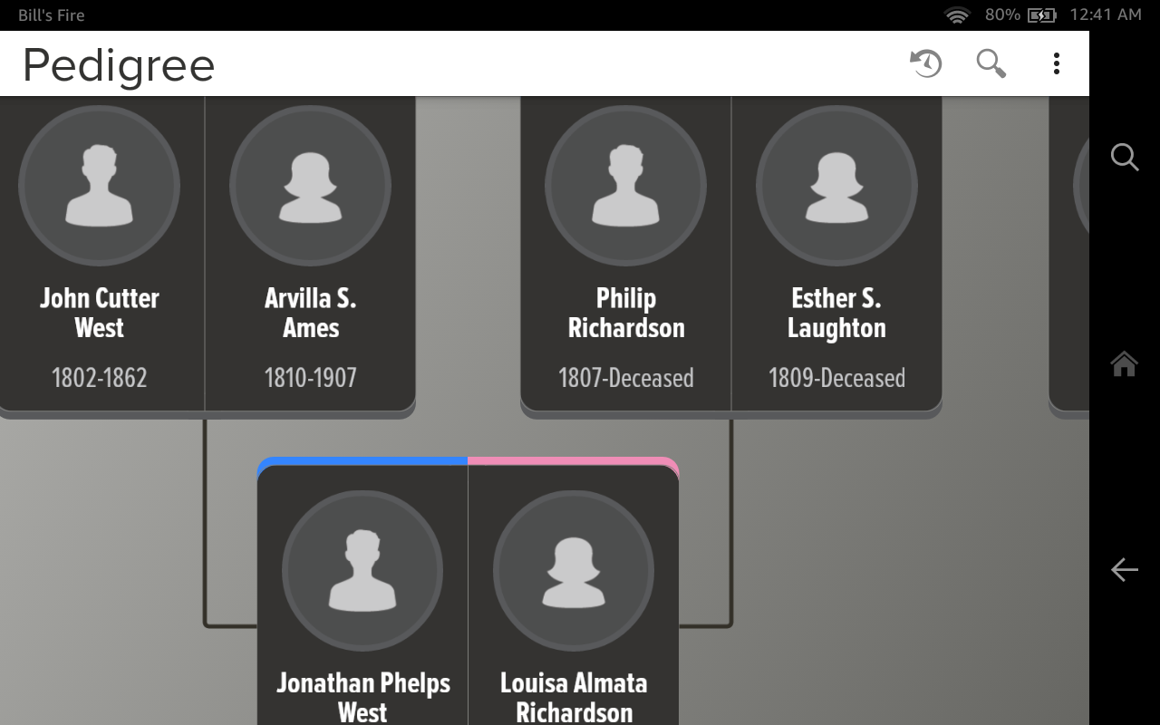West in New England: KINDLE-ING GENEALOGY: THE FAMILYSEARCH TREE APP ...