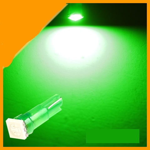 LedGarage : Bec led T5 cu 1 smd 5050 de culoare alb, albastru, rosu ...