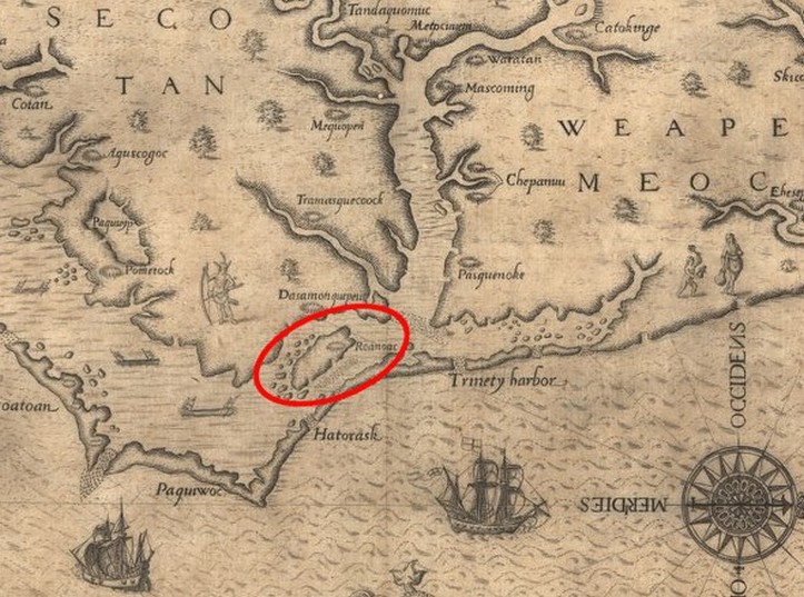 La colonia perdida de Roanoke - El Mundo General