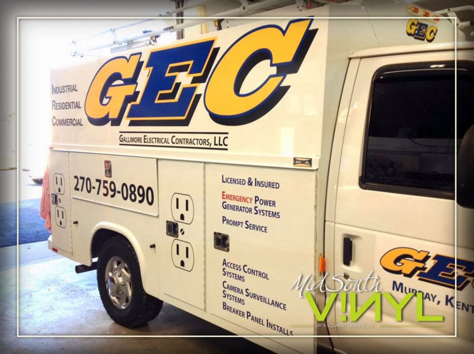 MidSouth Vinyl Sign Company by K-Squared Designs: Gallimore Electric ...