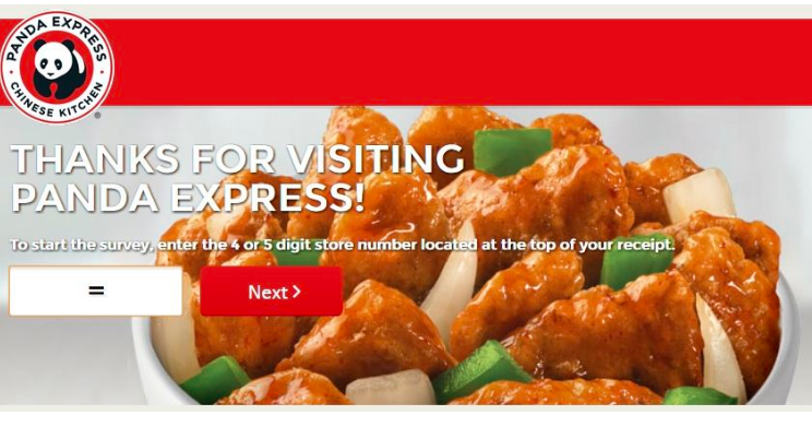 SurveyGuest: Panda Express customer Feedback Survey