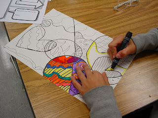 Mrs. Knight's Smartest Artists: The Dot, grade 3