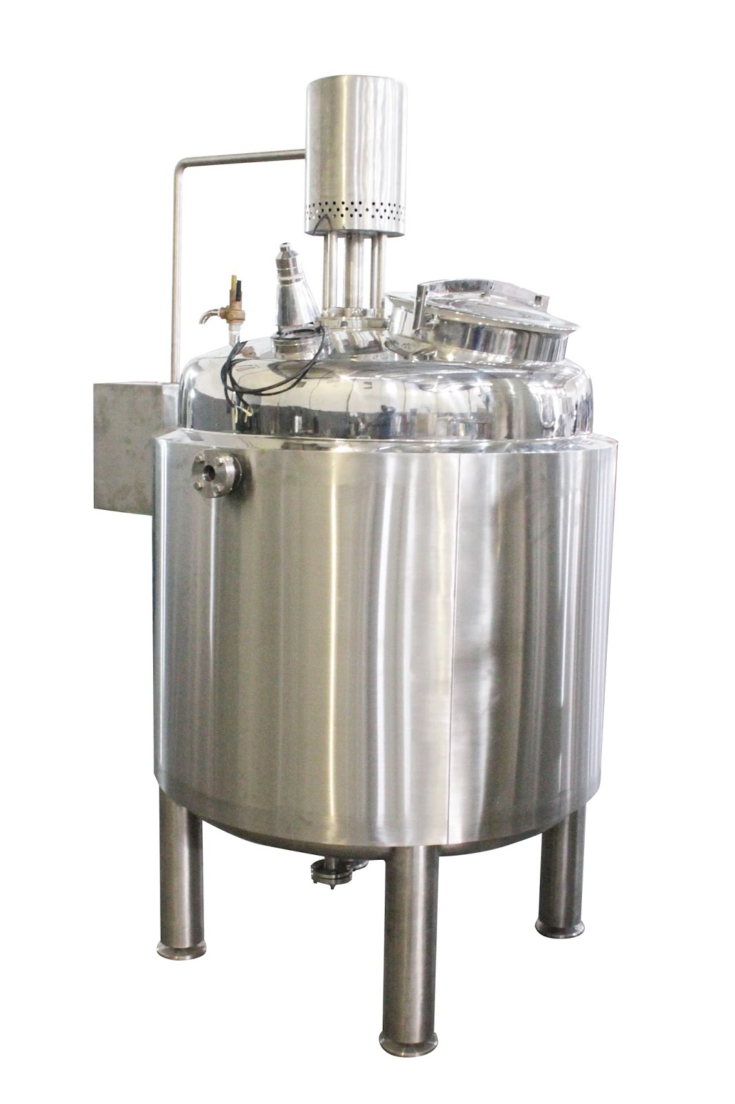 SPEK TEKNIS MESIN FARMASI: SPEK TANGKI MIXING DOUBLE JACKET KAPASITAS ...