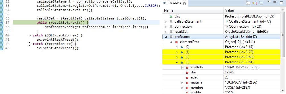 Dato Java: Debug en Eclipse / JBoss Developer Studio.
