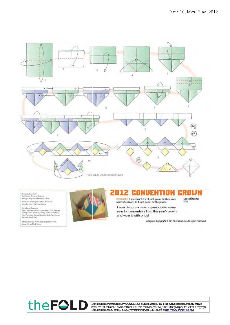 Origami The Fold Magazine 10 - Ruby Book Origami