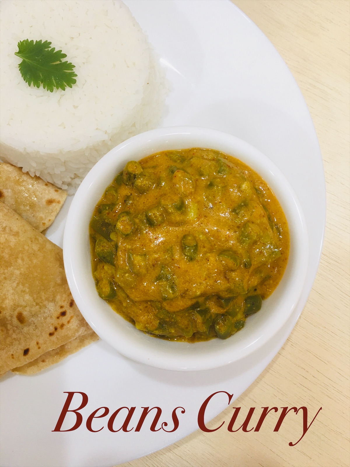 Beans Curry - From Sushma's Kitchen