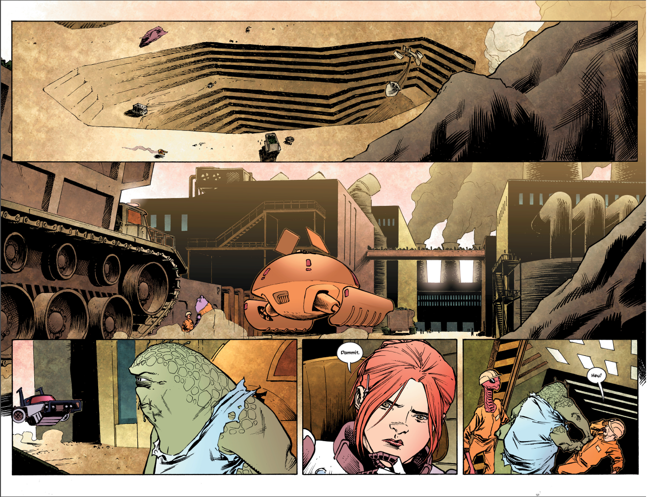 UW Comics Theory Class Blog: Copperhead #2 and #3: Expanding Layouts ...