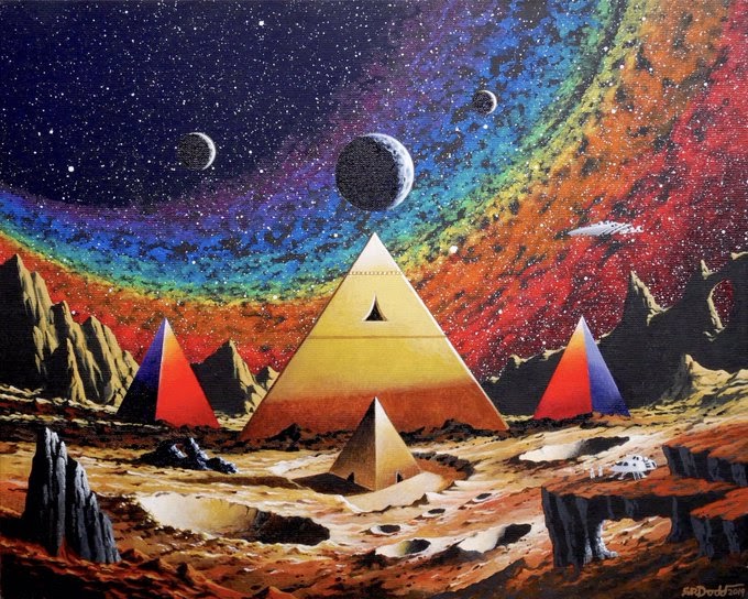 COMIC BOOK ART WATCH: ALIEN PYRAMIDS