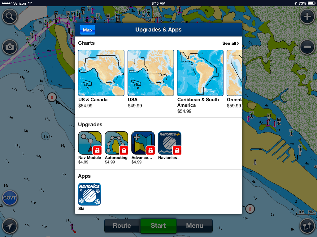 i-Marine Apps: Navionics Boating 7.0 with Free NOAA ENC Charts