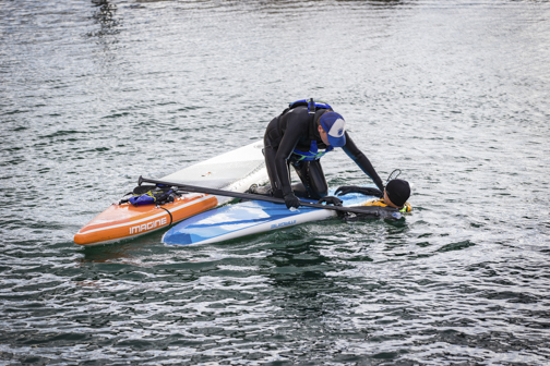 SUP Flip Rescue in 30 Seconds - Salmon Bay Paddle