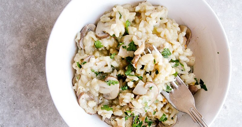 CRéAMY MUSHROOM RISOTTO (VéGAN + GF) | Pratical Recipes