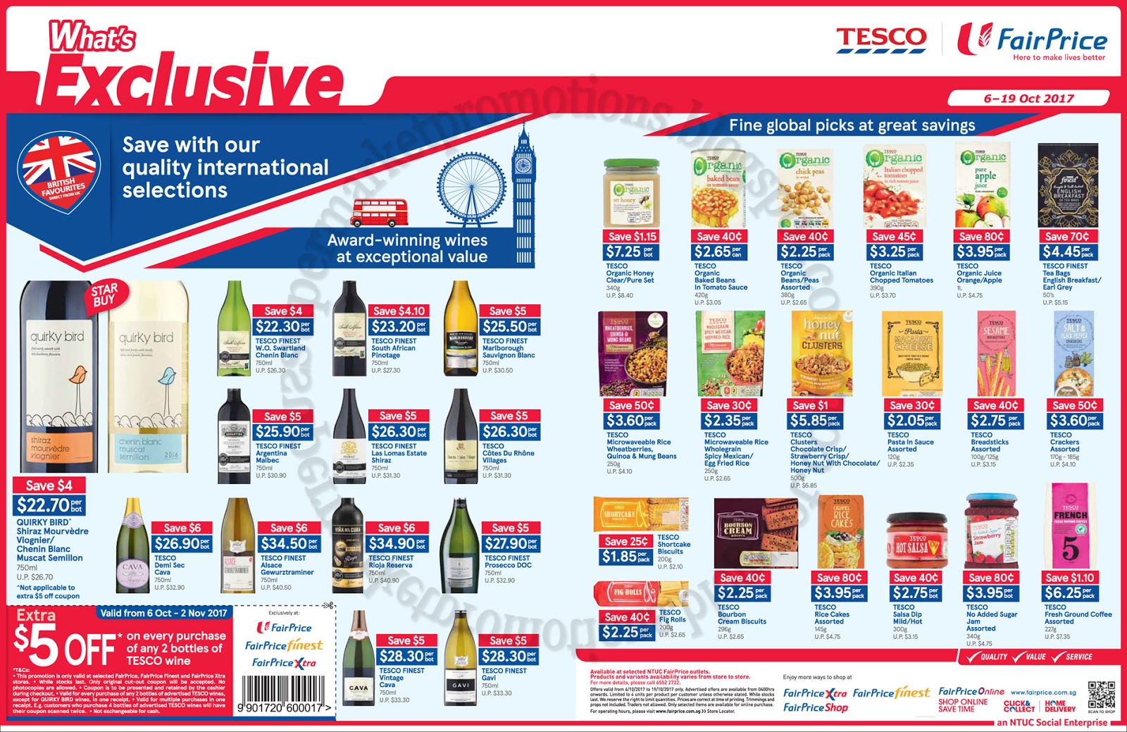 NTUC FairPrice Tesco Promotion 06 - 19 October 2017 ~ Supermarket ...