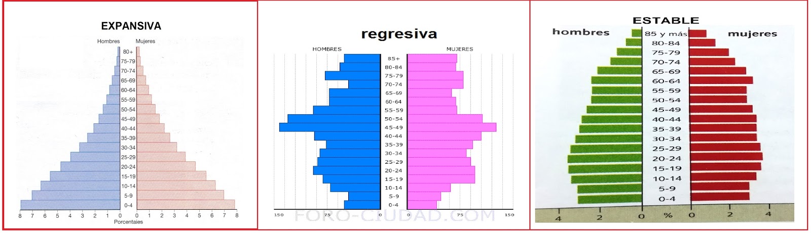 LA GEOGRAFÍA DE CUARTO A: LA ESTRUCTURA DE LA POBLACIÓN