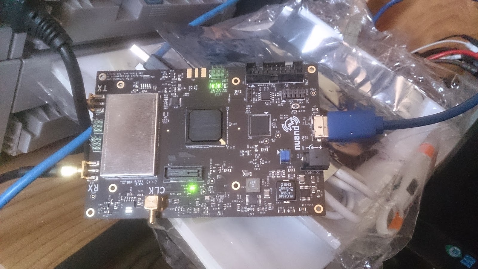 It lives! BladeRF SDR on Windows using SDR Console V2: 30 MHz bandwidth ...