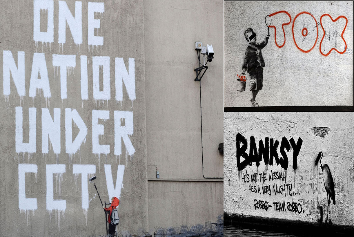 GRAFFITI COLLECTION IDEAS: Banksy Most Wanted Graffiti Street Artists