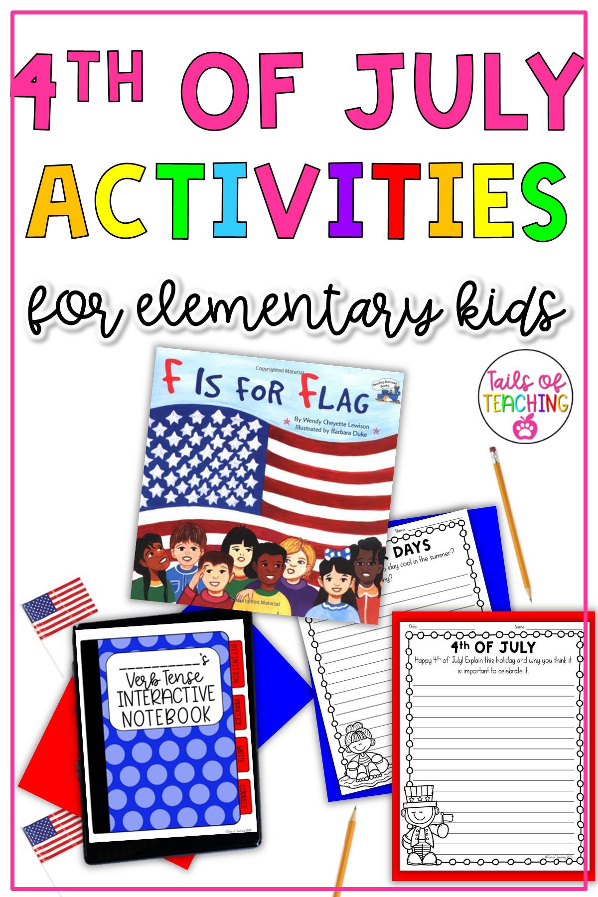 Tails of Teaching: 4th of July Activities for Kids