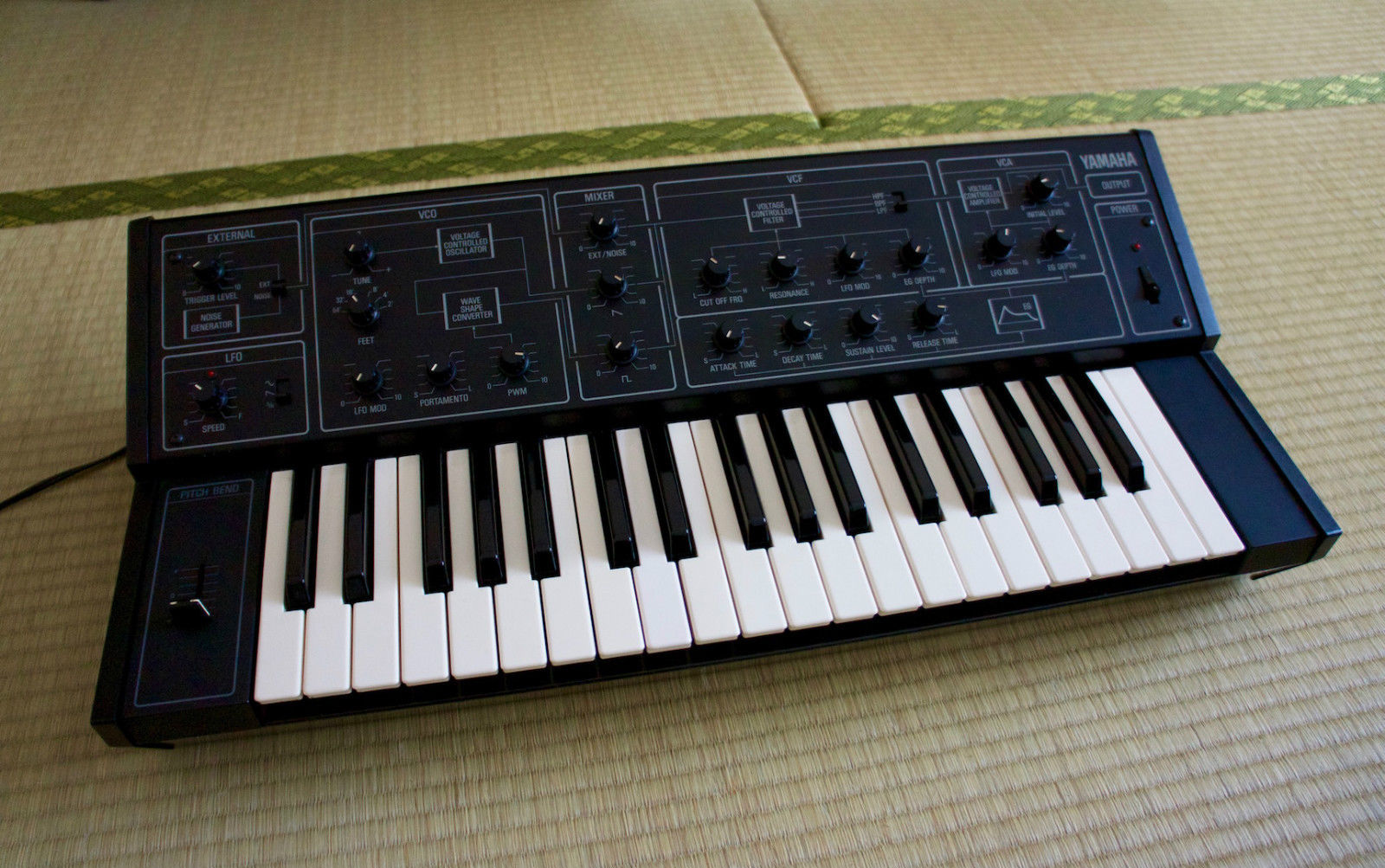 MATRIXSYNTH: Yamaha CS-5 Analog Synthesizer SN 2707