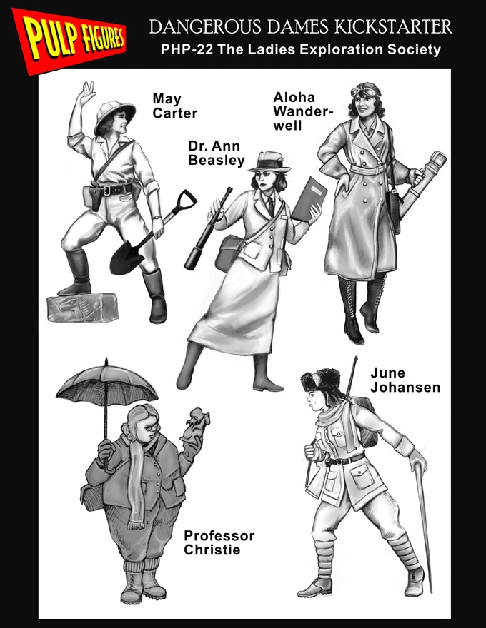 Pousse Plomb: Dangerous Dames