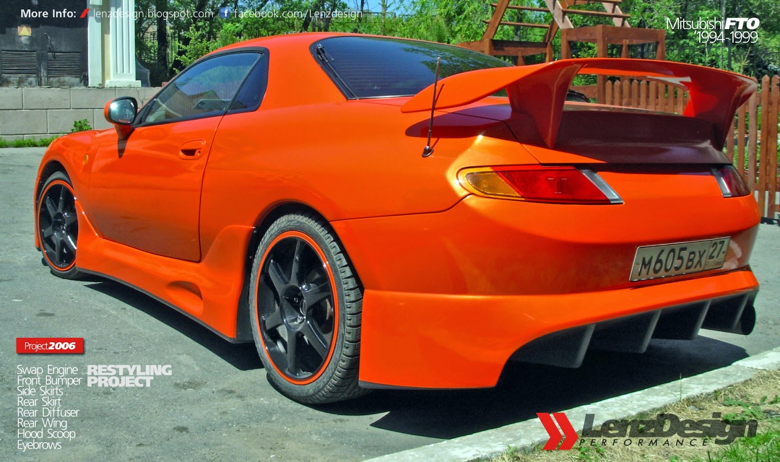 Mitsubishi FTO Tuning Project Lenzdesign Performance