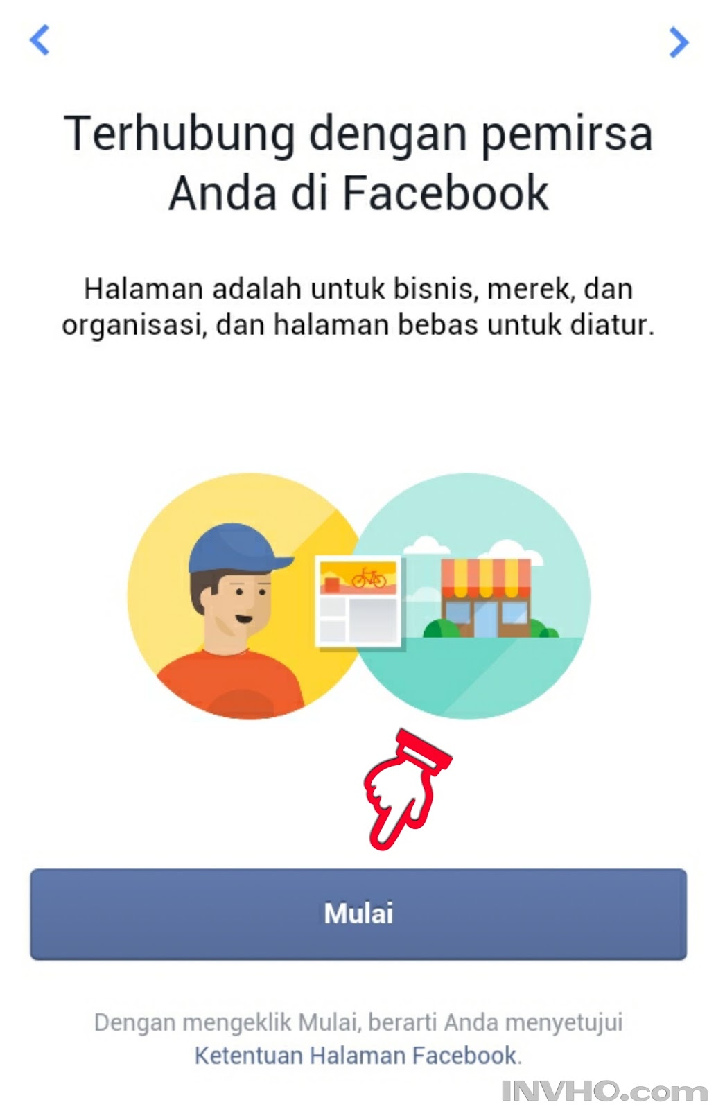 Cara Terbaru Membuat Halaman atau Fanspage di Facebook - INVHO.com