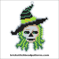Brick Stitch Bead Patterns Journal: 79 Halloween Free Brick Stitch ...