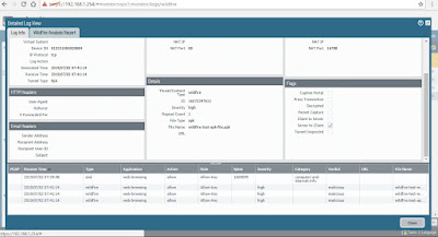 My Cybersecurity Journal: Palo Alto Networks Firewall WildFire Malware ...