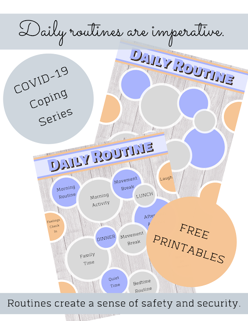 Keeping a Routine When the Kids are Home: COVID-19 Coping Series