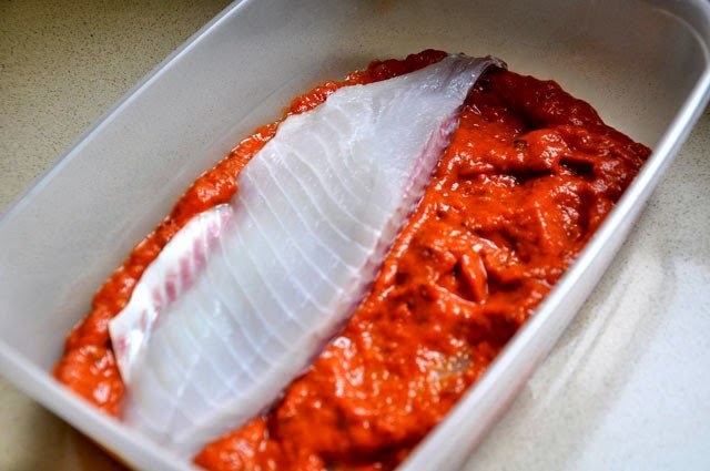 Fish Fillet Marinated In Sweet Peppers Recipe ~ Food Network Recipes