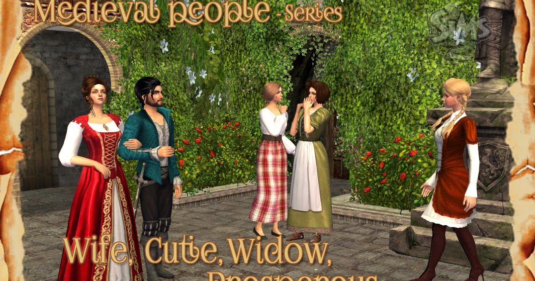 My Sims city block: Fake Sims Modeles - Wife, Cutie, Widow, Prosperous ...